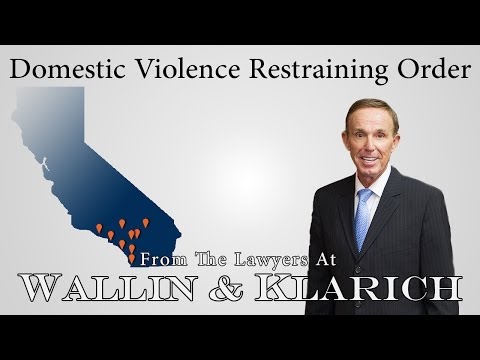 Video Thumbnail For Youtube Video Orange County Restraining Order
